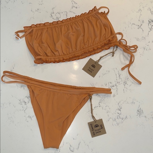 Free People | Swim | Toast Swim By Free People Rust Bikini Set | Poshmark